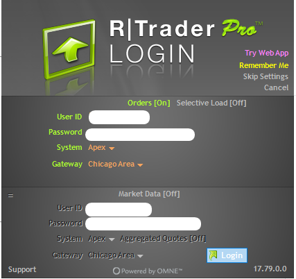 Rithmic Account Setup - Apex Trader Funding